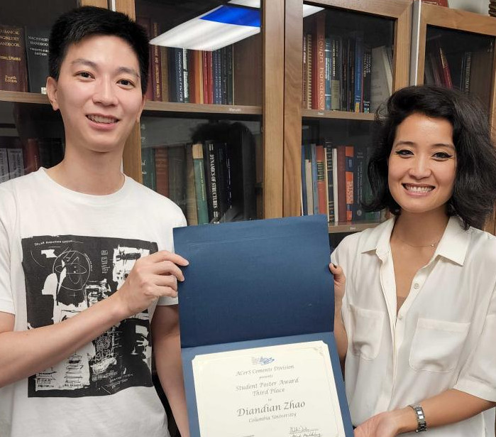 Diandian Zhao places Third in Student Poster Competition at ACerS ...